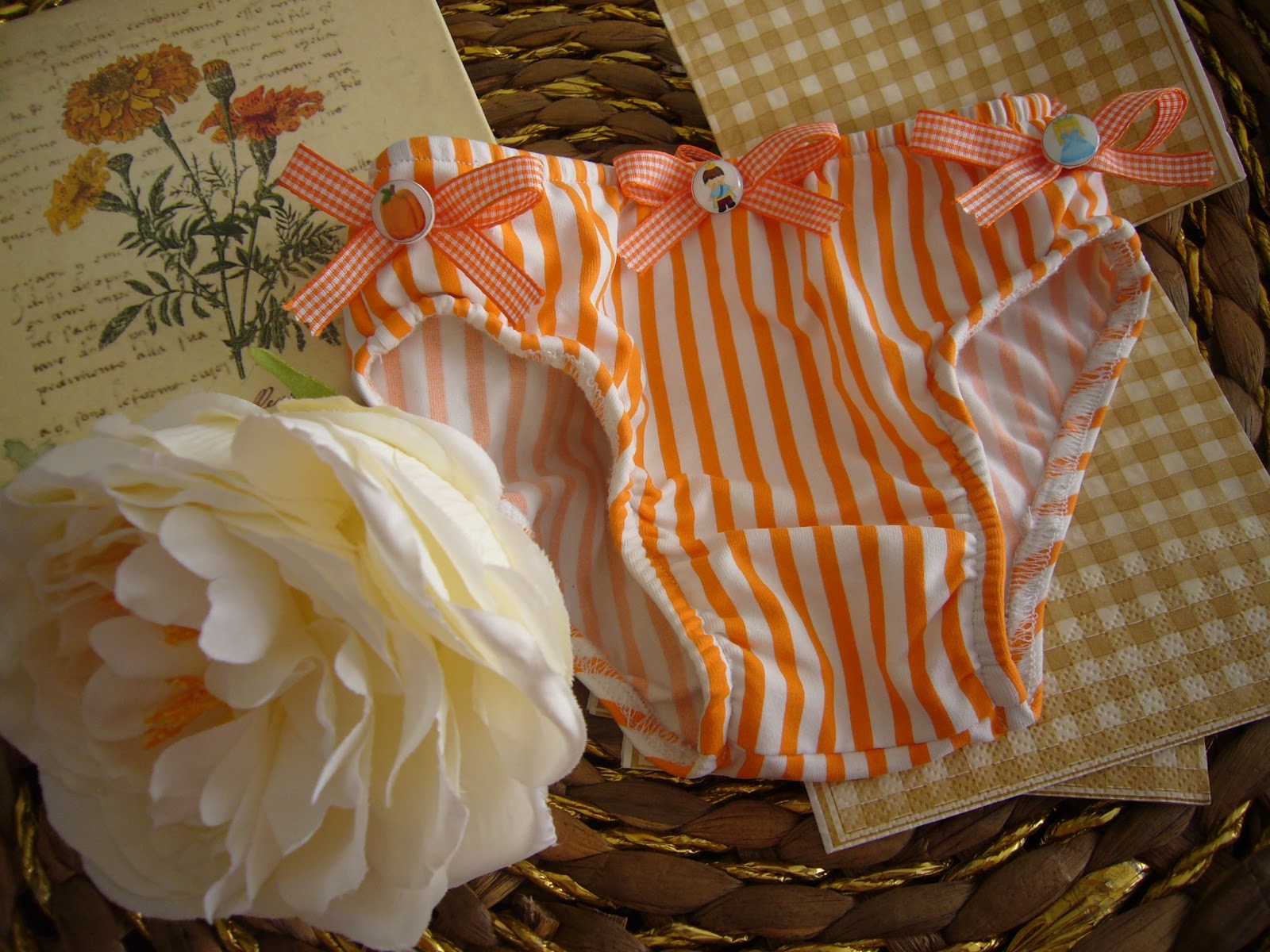 VESTIDO DE ORGANDI: CULETÍN BAÑO LA CENICIENTA