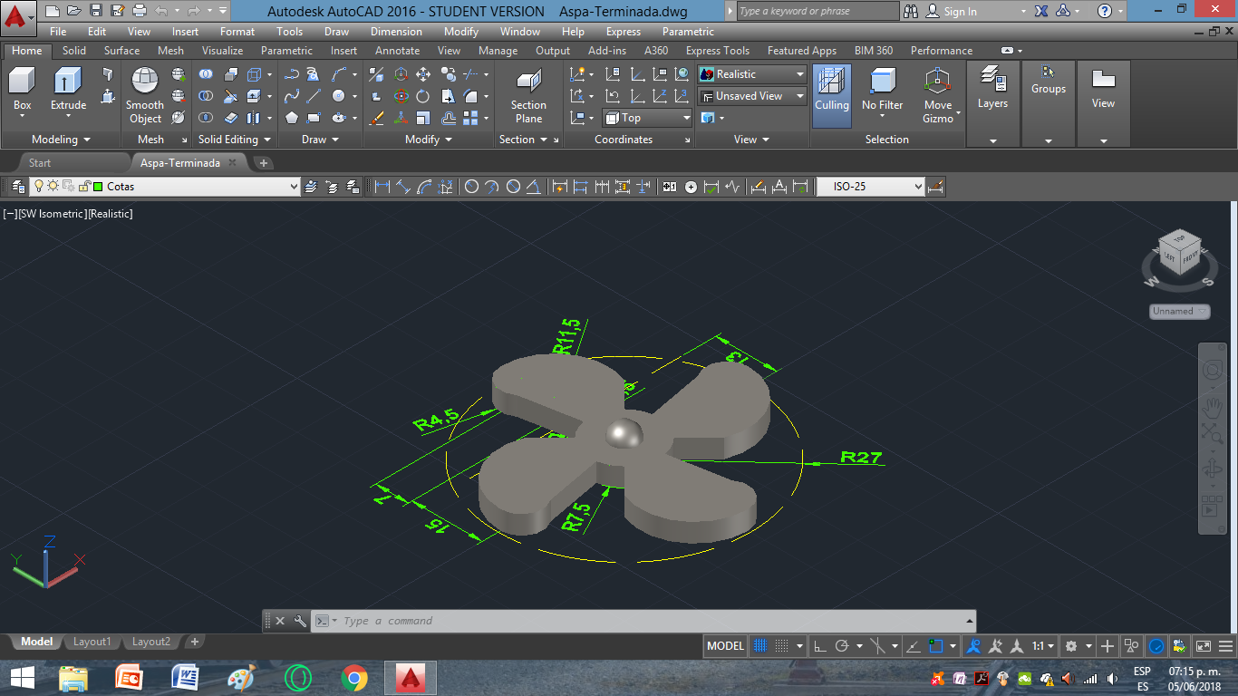 Dibujo Tecnico Rodriguez Jose Enrique: Proyecto Final