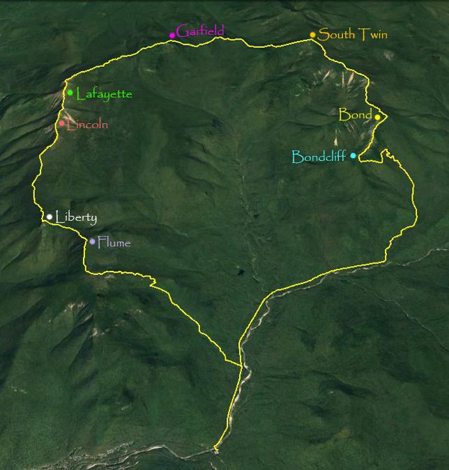 Hiking in the White Mountains and Adirondacks: Pemi Loop VII ( 7 Hours ...