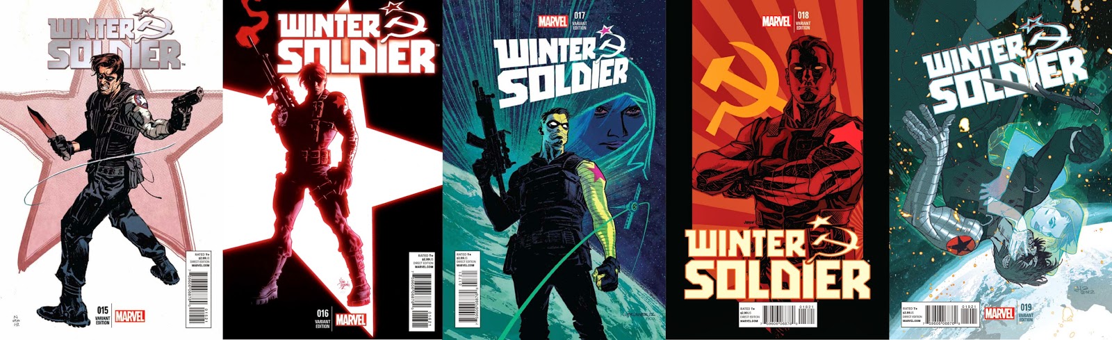 The Marvel Universe in Years: Winter Soldier: The Electric Ghost (#15-19)