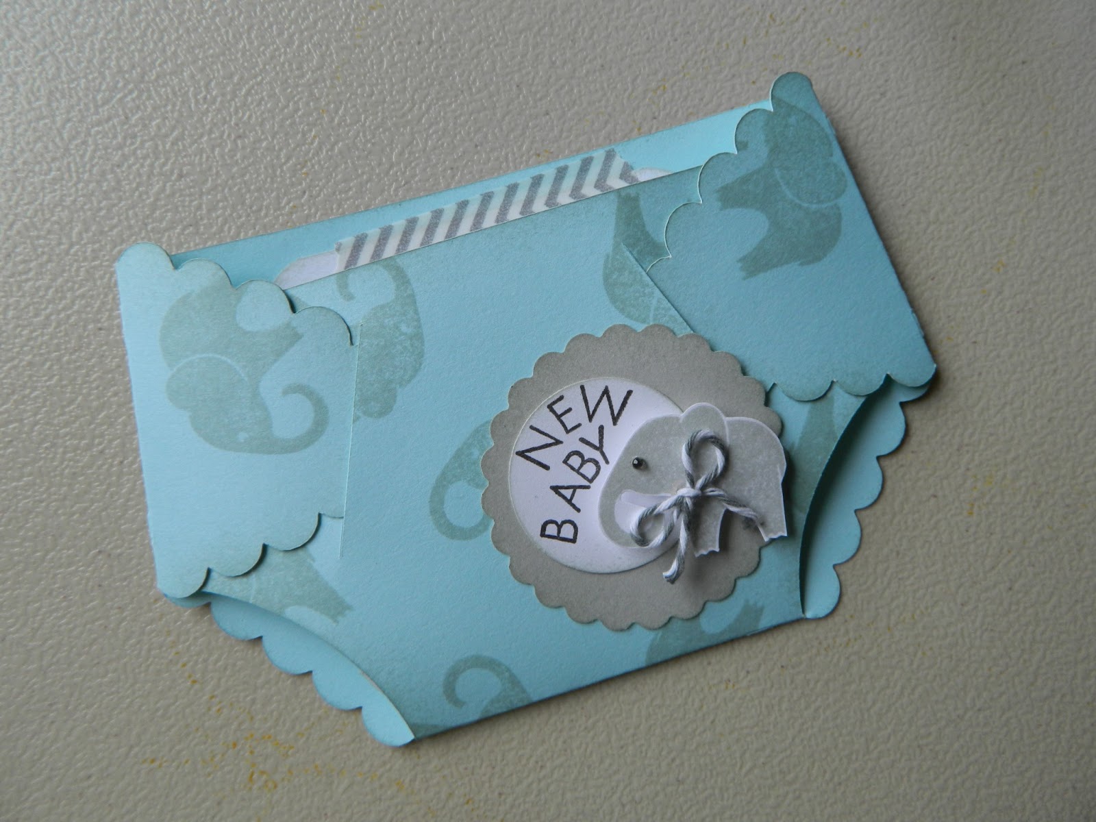 Celebrate Your Life!: New Baby Diaper Cards