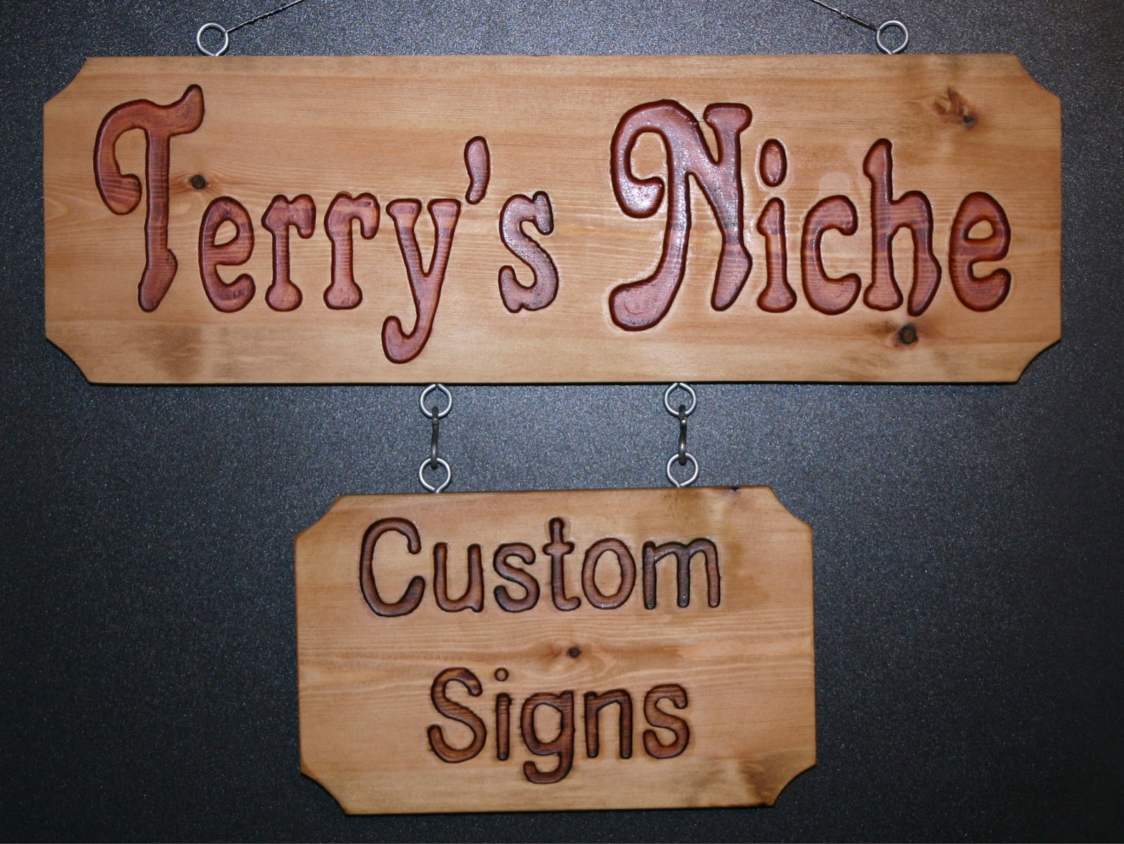 Terry's Niche: Signs, Signs and more Signs
