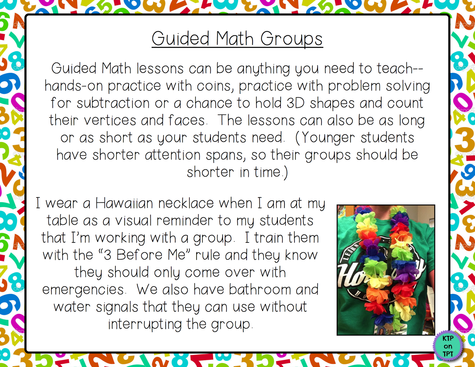Keep Teaching and Planning!: Guided Math in detail!