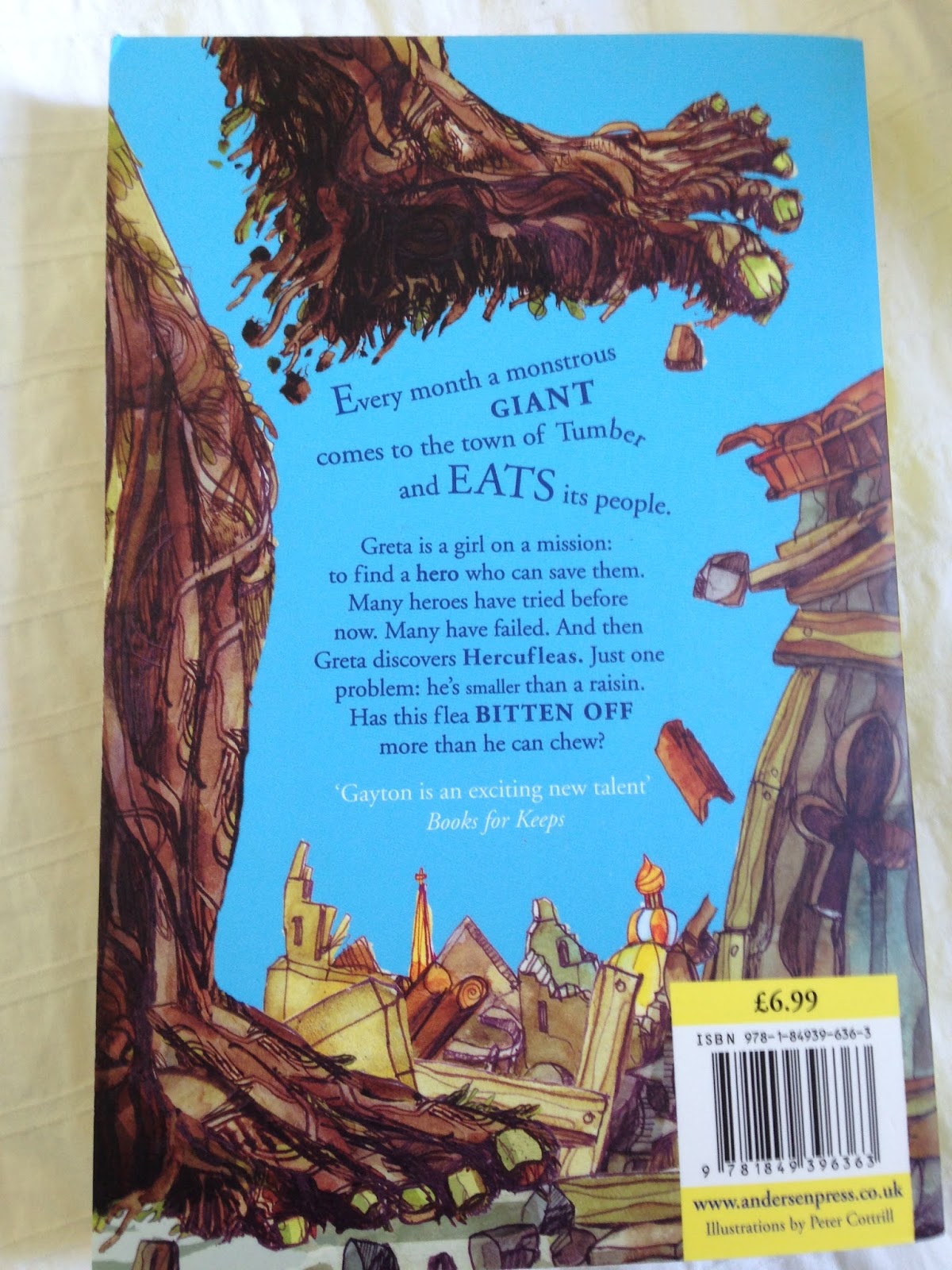 Middle Grade Strikes Back: Imogen's Book of the Week: Hercufleas by Sam ...