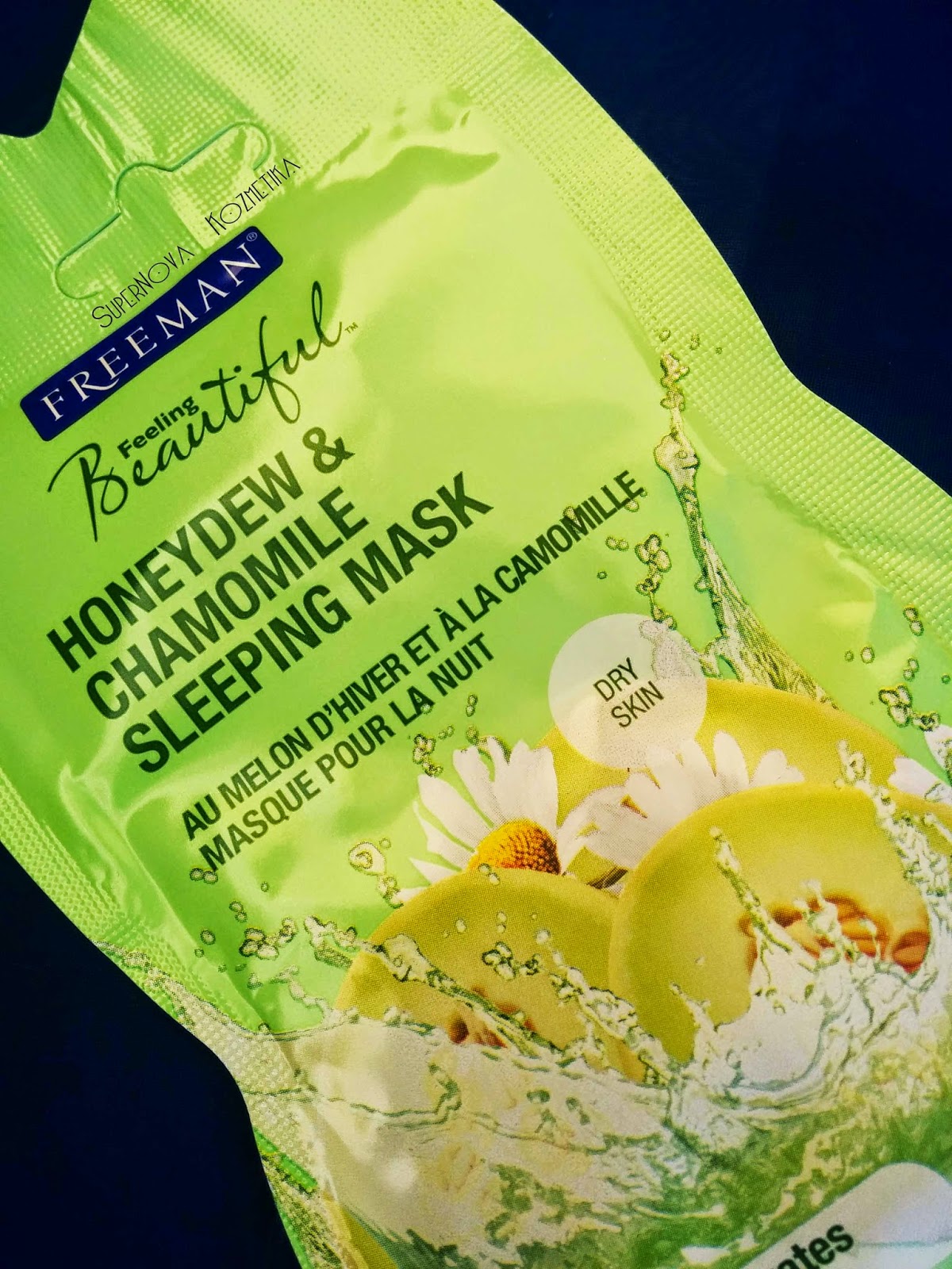 SuperNova Kozmetika: Freeman Honeydew & Camomile Sleeping Mask