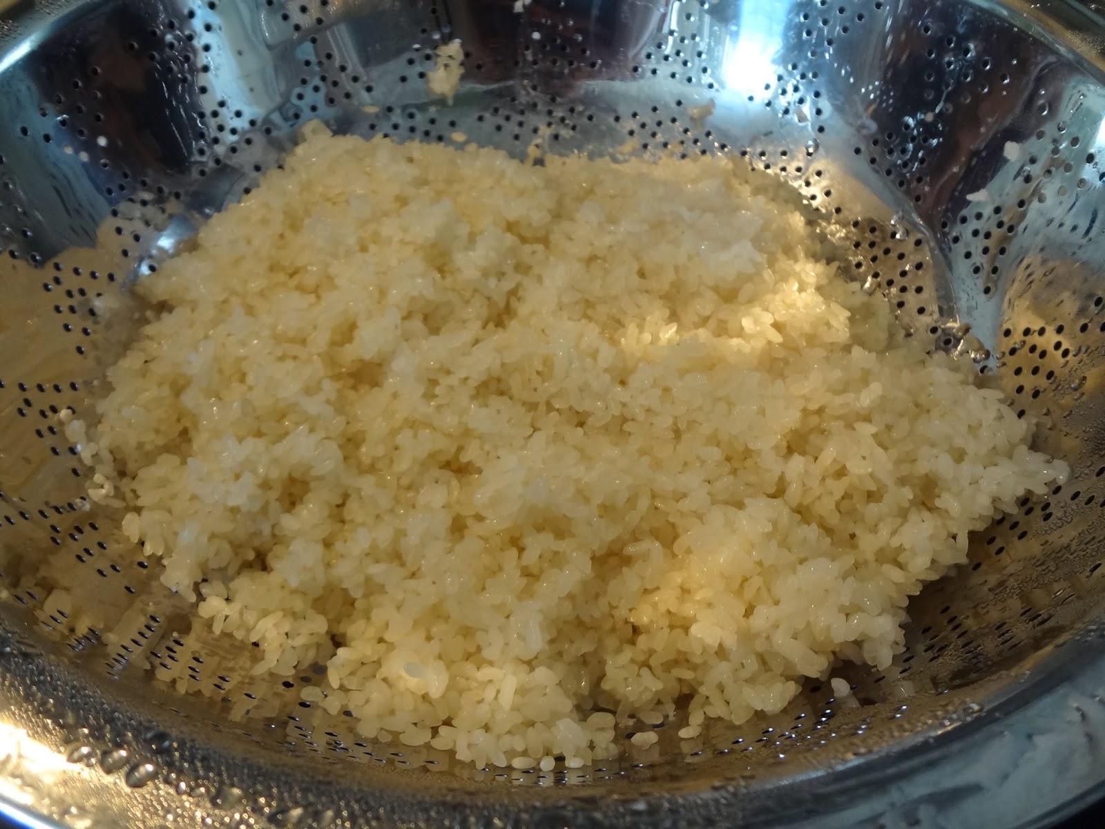 Poupette in the kitchen: "Japanese" sticky rice