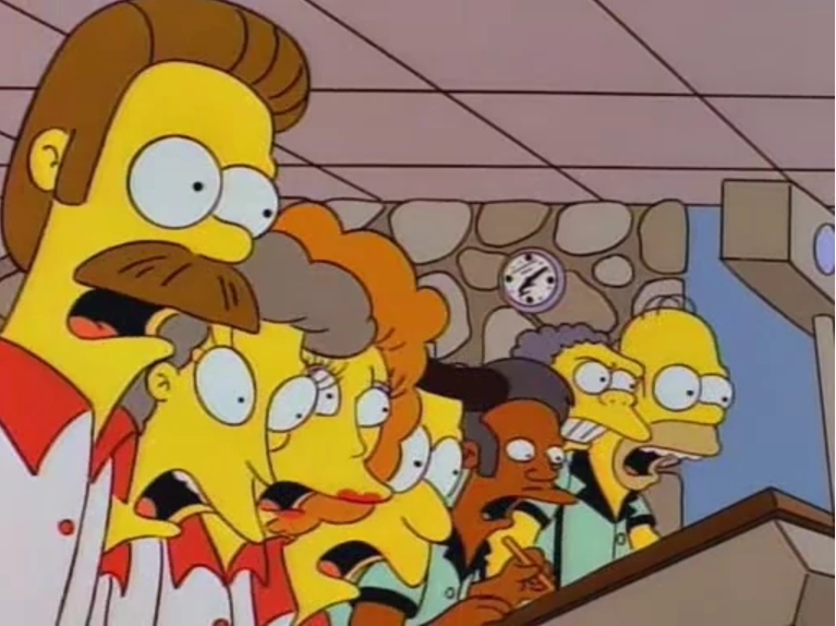 Soccerguy77's Crazy Blog ^_^: The Simpsons Season 7 Episode 12: Team Homer