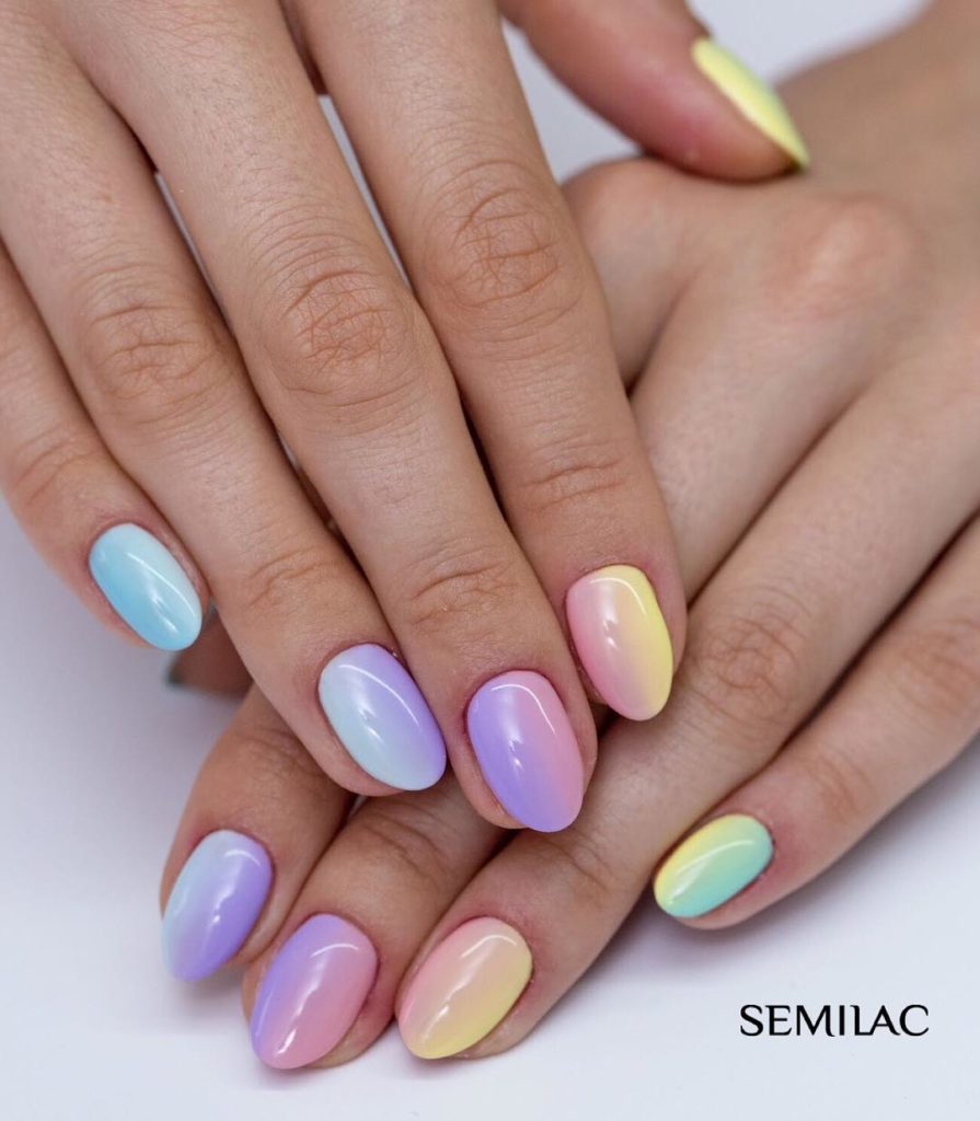 Ombre Nail Art – French fades, unicorn and more: The Best 4 Ombre Nail Art