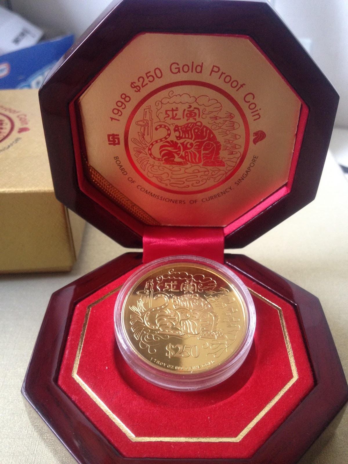Coins Collection: SINGAPORE GOLD COINS