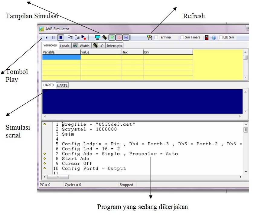 Simulasi Program Mikrokontroler dengan BASCOM AVR - Belajar Teknik Elektro, Robotika ...