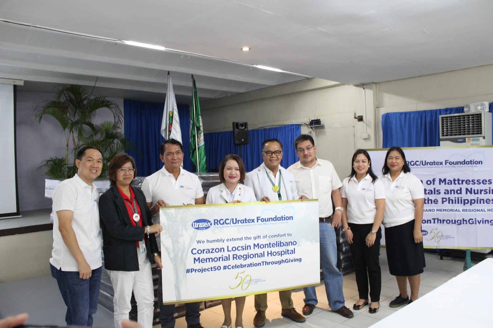 Uratex PH Extends Gift of Comfort to Corazon Locsin Montelibano ...