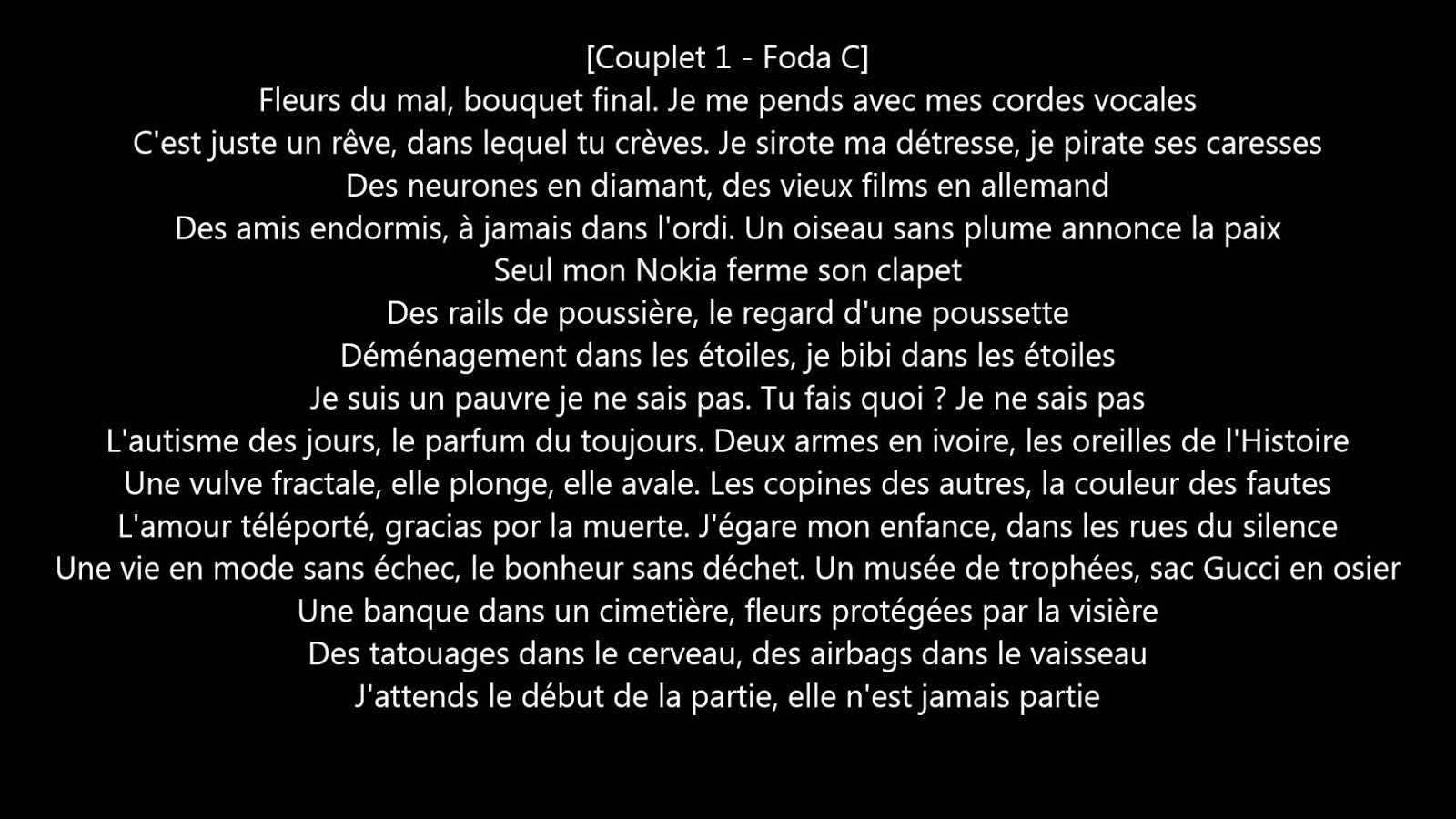 lorenzo freestyle du sale paroles - France News Collections