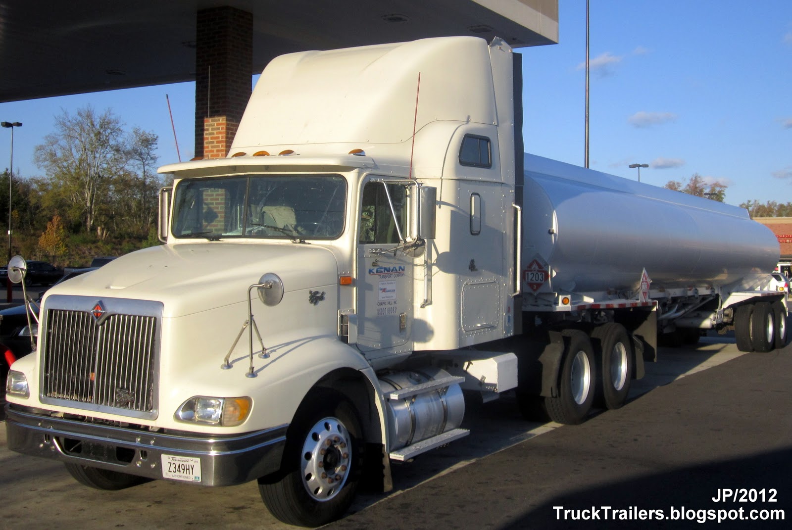 TRUCK TRAILER Transport Express Freight Logistic Diesel Mack Peterbilt ...