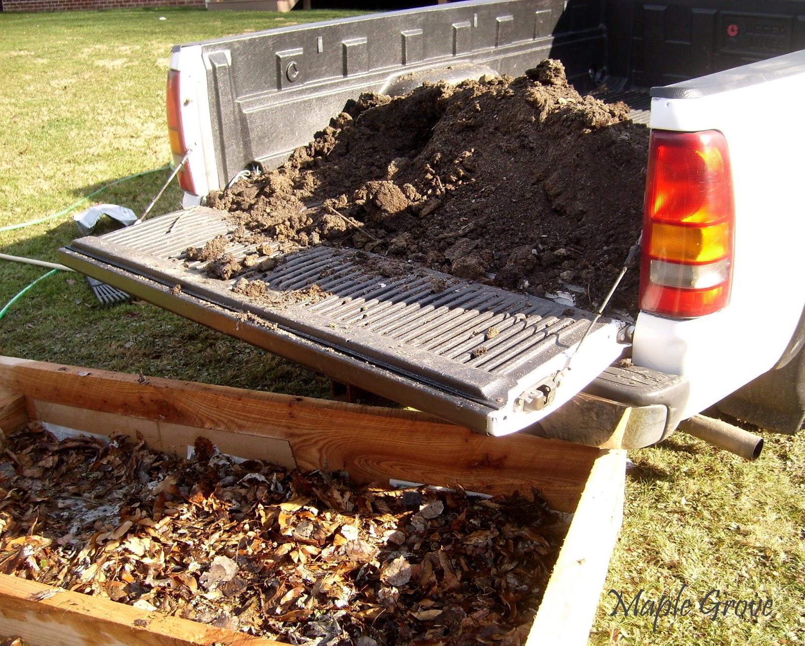 Maple Grove: Raised Bed Gardening with Compost Sandwiches