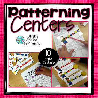 Teaching Patterning? How to stop using boring worksheets! | Hanging Around In Primary