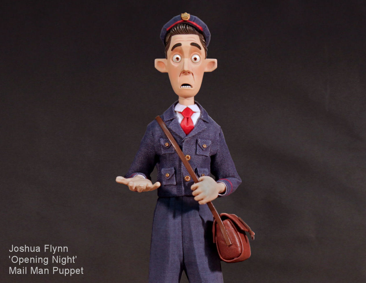 Joshua Flynn: Mail Man 'Roy' Puppet Finished