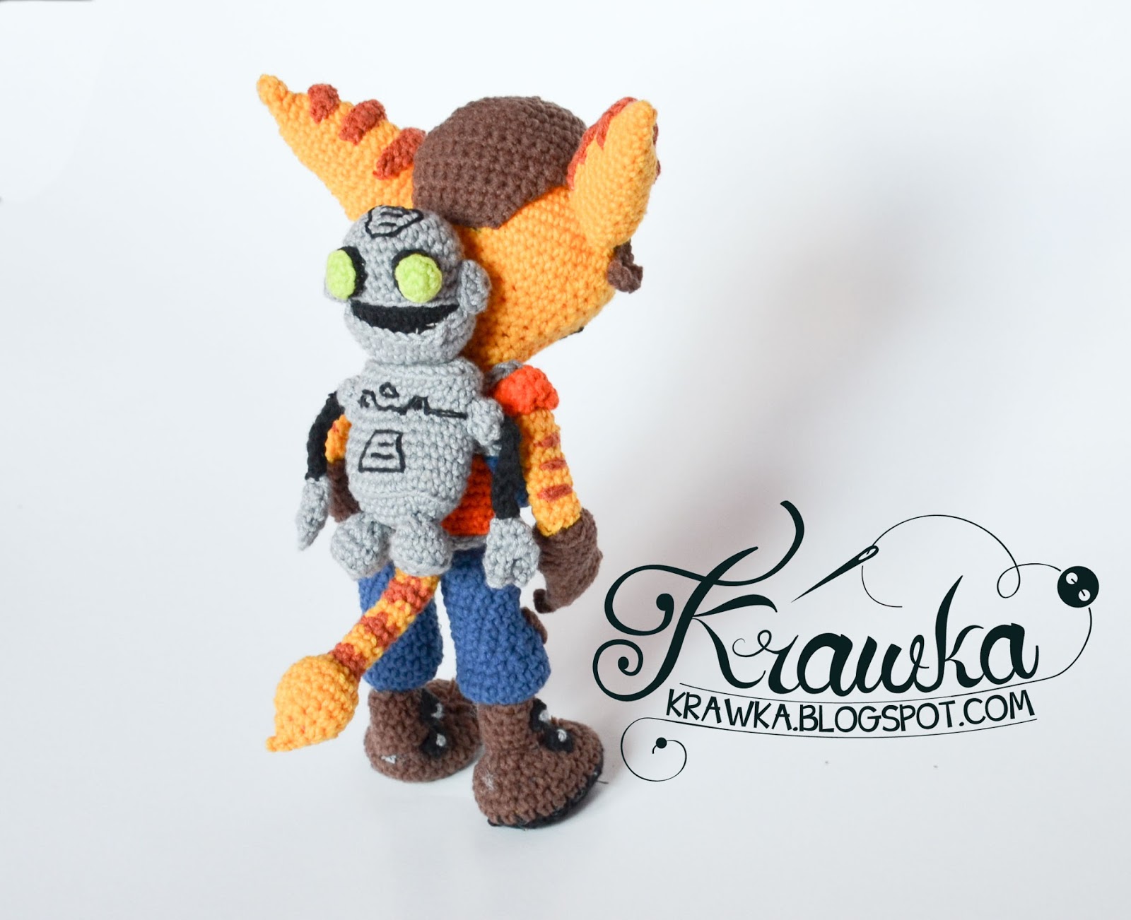 Krawka: Ratchet & Clank - etsy pattern