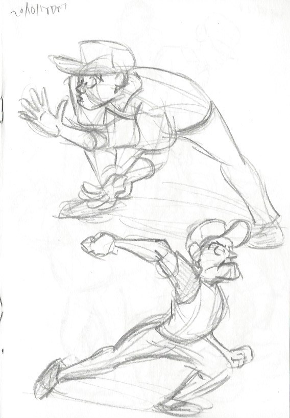 Animated Heads: Character design from Life drawing for Stephen Silver