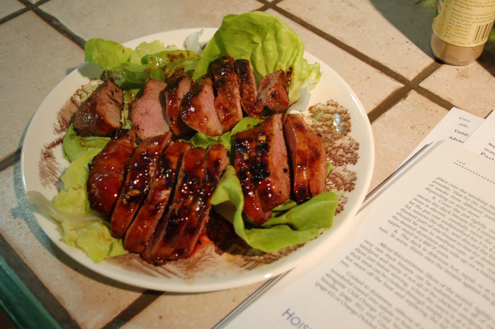 The Spice Garden: Roasted Hoisin Duck Breasts