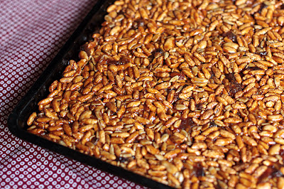 Andrea's Easy Vegan Cooking: Puffed rice bars | Mexican Vegan dinner