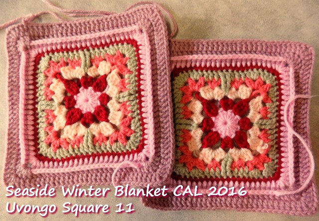 Zooty Owl's Crafty Blog: Seaside Winter Blanket: Square 11 Uvongo