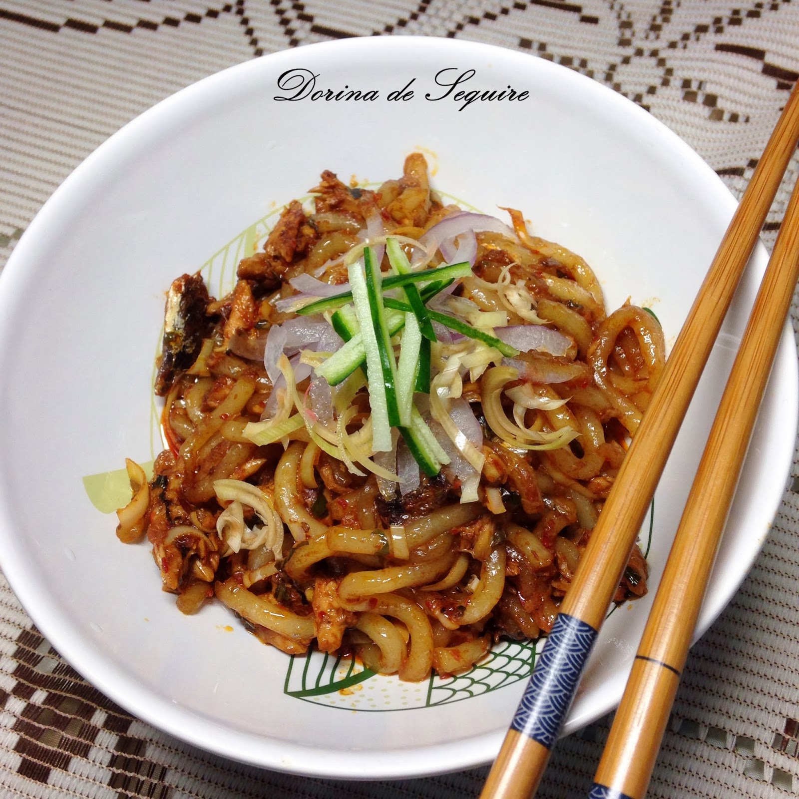 Dorina's Delight™: Laksa Goreng (Fried Rice Noodle with Sardine Chunks)