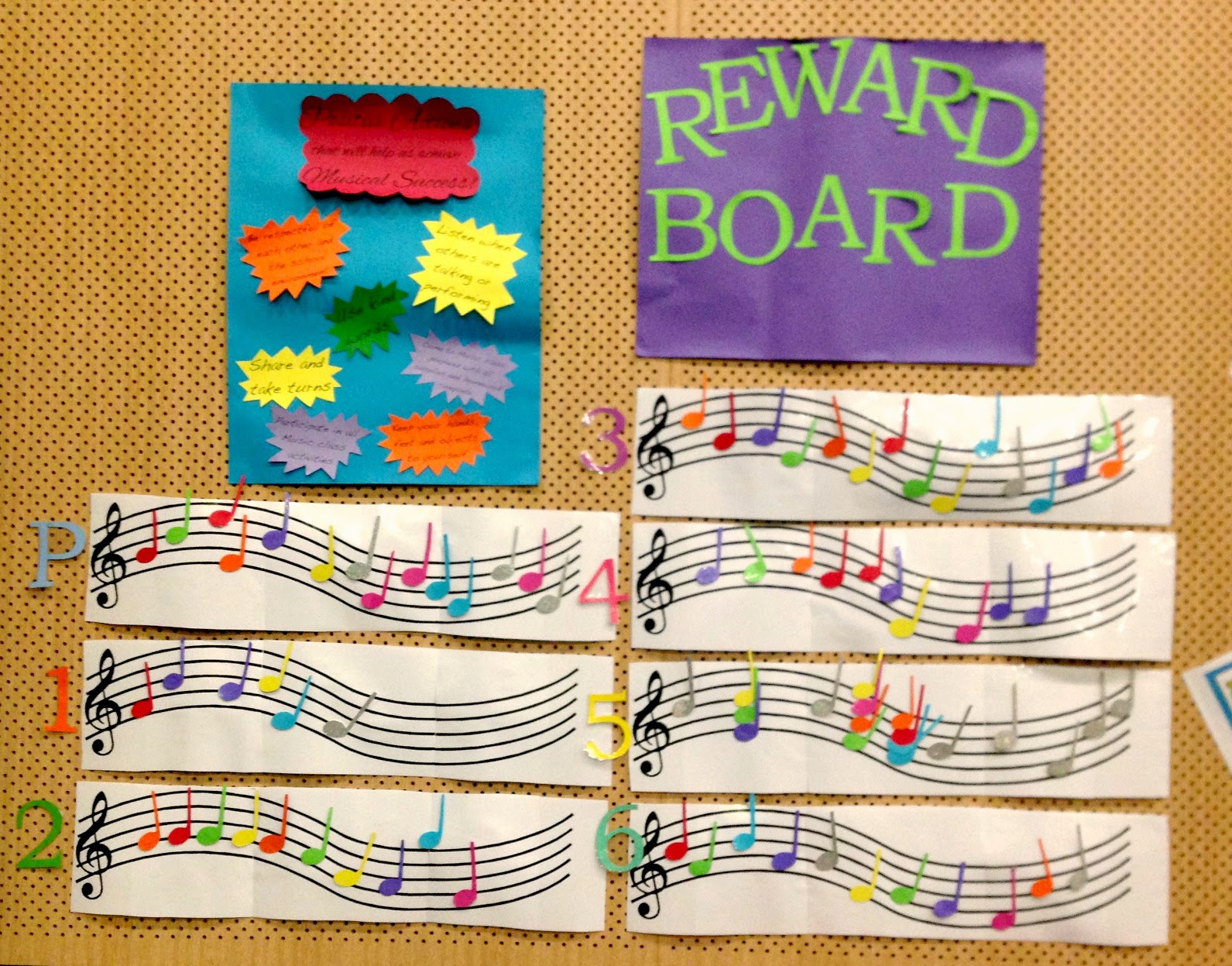 Emmie Loves.....: How to make a Reward Board for your Music Classroom!