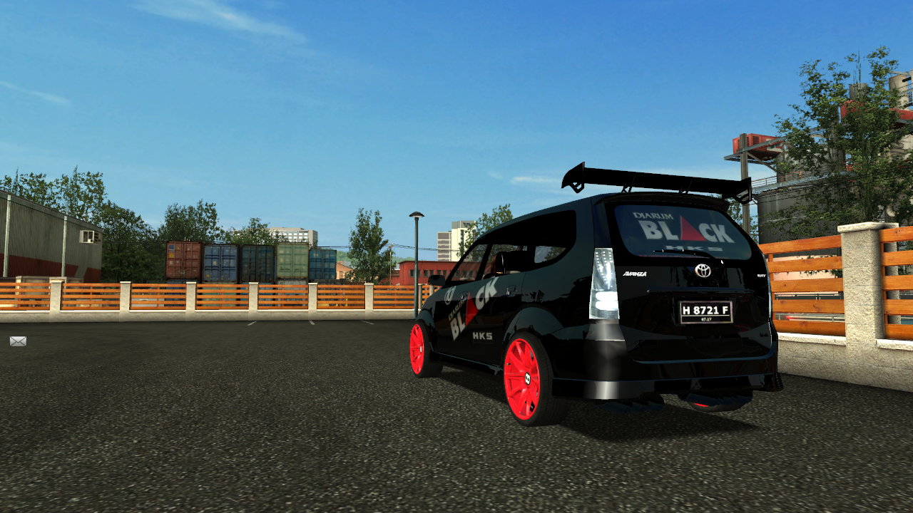 Avanza dan Honda Jazz V Racing | Mod ets2 indonesia