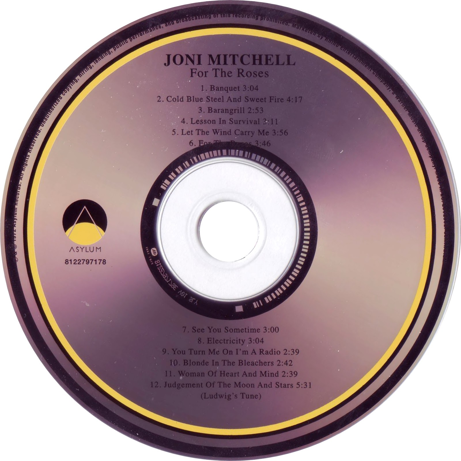 2012 The Studio Albums 1968-1979 - Joni Mitchell - Rockronología