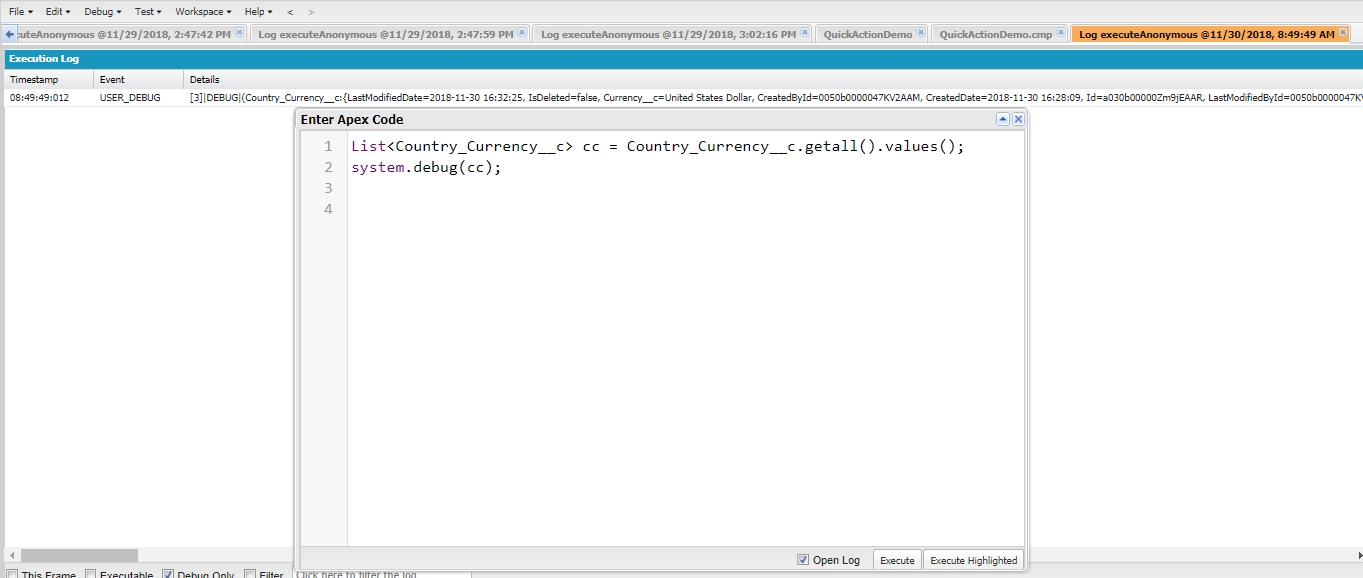 Custom settings: List and Hierarchy custom settings - sfdcamplified ebooks