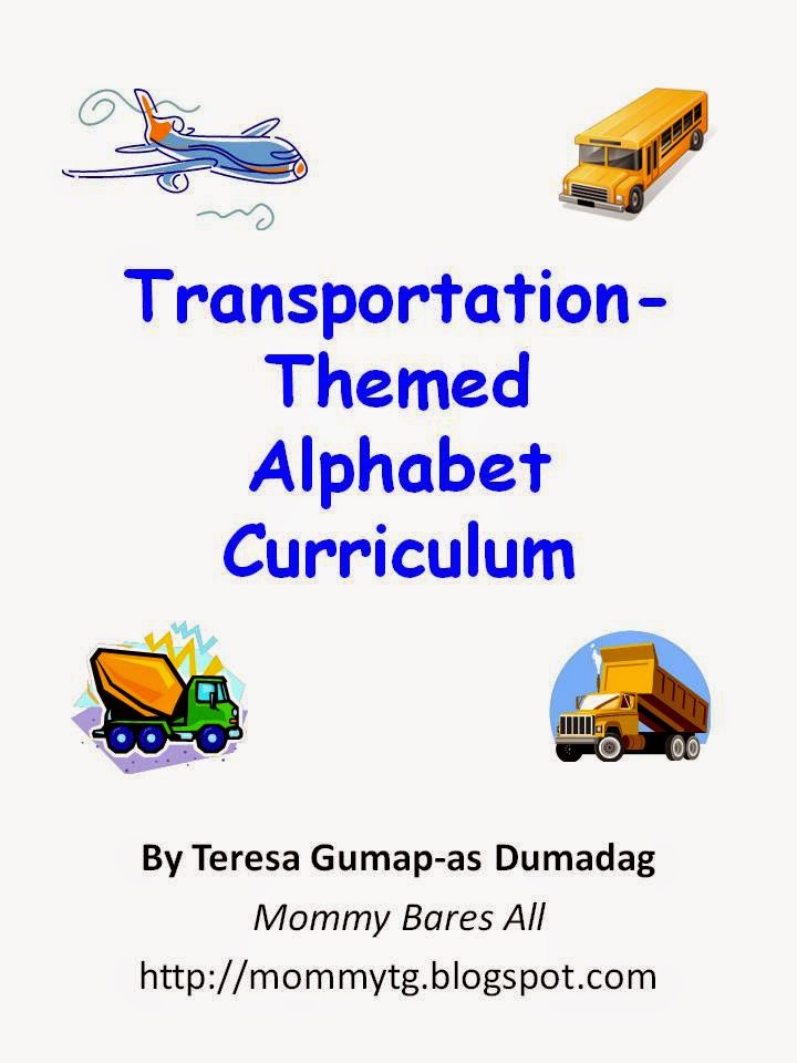 Mommy Bares All: Transportation-Themed Alphabet Curriculum for My ...