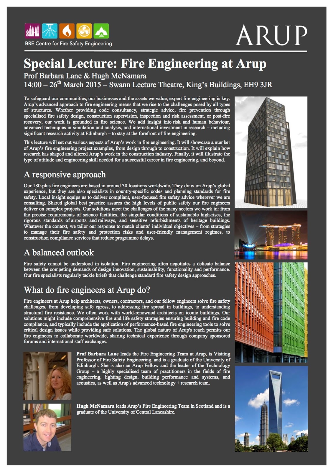 Edinburgh Fire Research Centre BLOG: Special Guest Lecture this ...