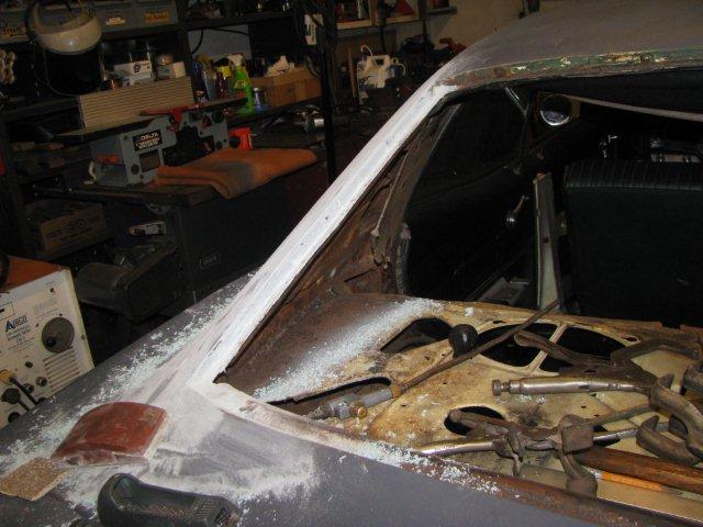 The Restoration So Far...: Rear Window Channel Repair