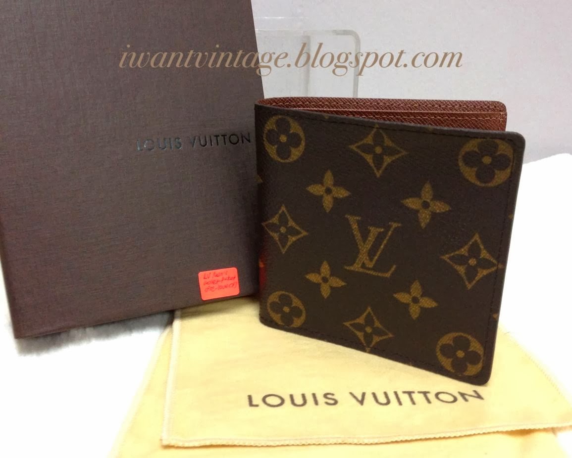 I Want Vintage | Vintage Designer Handbags: Louis Vuitton Men's Wallet ...