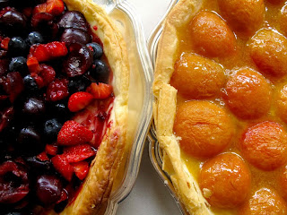 MADEMOISELLE JULIE-CHARLOTTE: tarte fruits rouges et tarte aux abricots ...