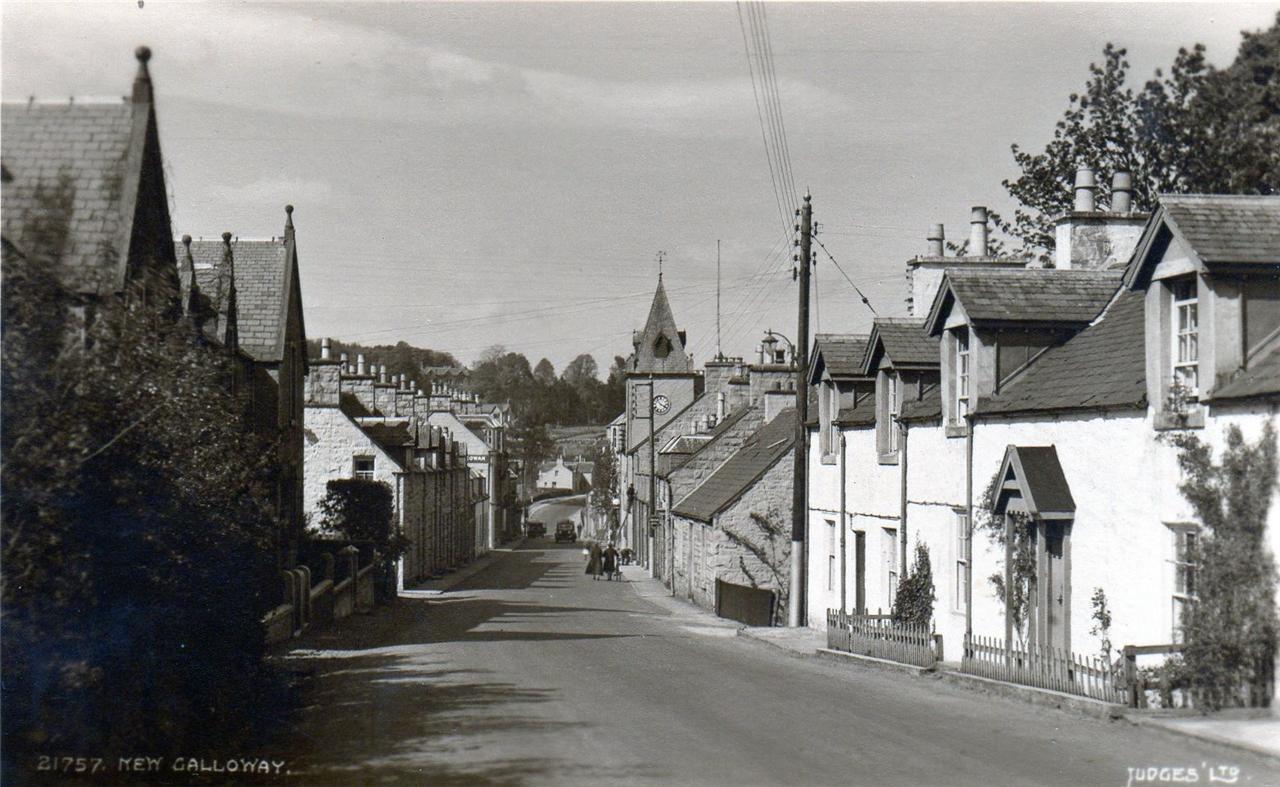 Tour Scotland: Old Photographs New Galloway Scotland