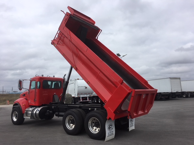 Bigtruckbrad's World of Work Trucks: Red Dump Truck 2018 Peterbilt 348 ...