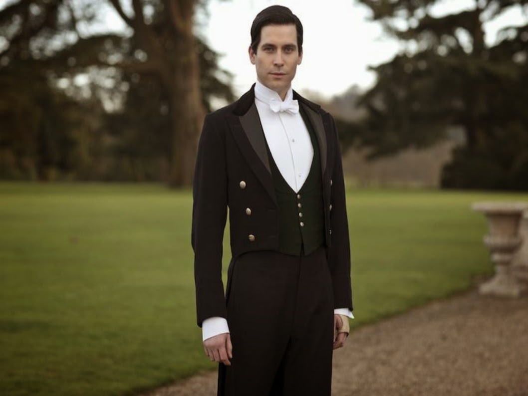 Roscoe Pond: PBS "Downton Abbey" Butler Thomas Barrow resorts to drugs ...