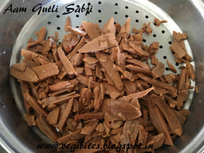 Aam Gutli Sabji | Vegetarian bites to tickle your senses