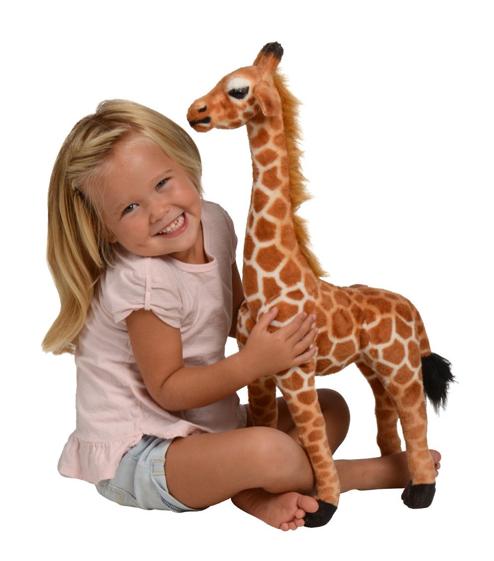 2 Foot Tall Toy Plush Giraffe With Movable Neck $1 + Free Shipping With ...