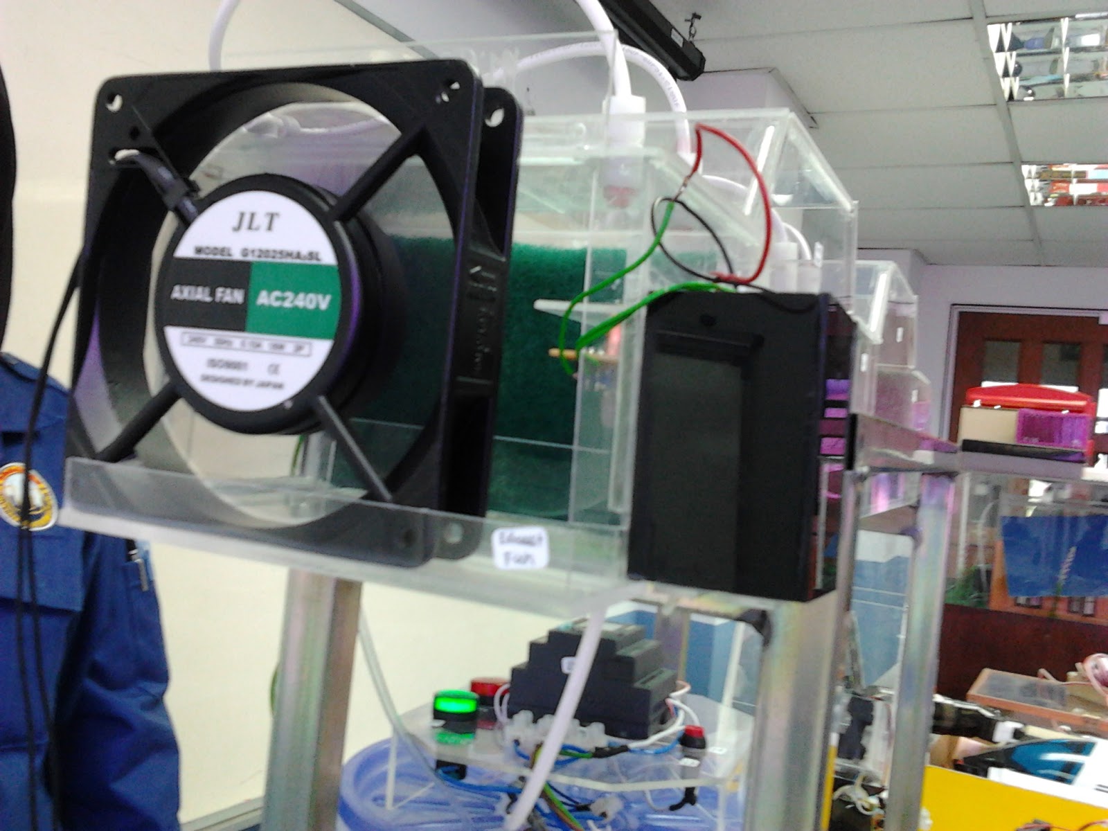 automatic smoke absorber machine