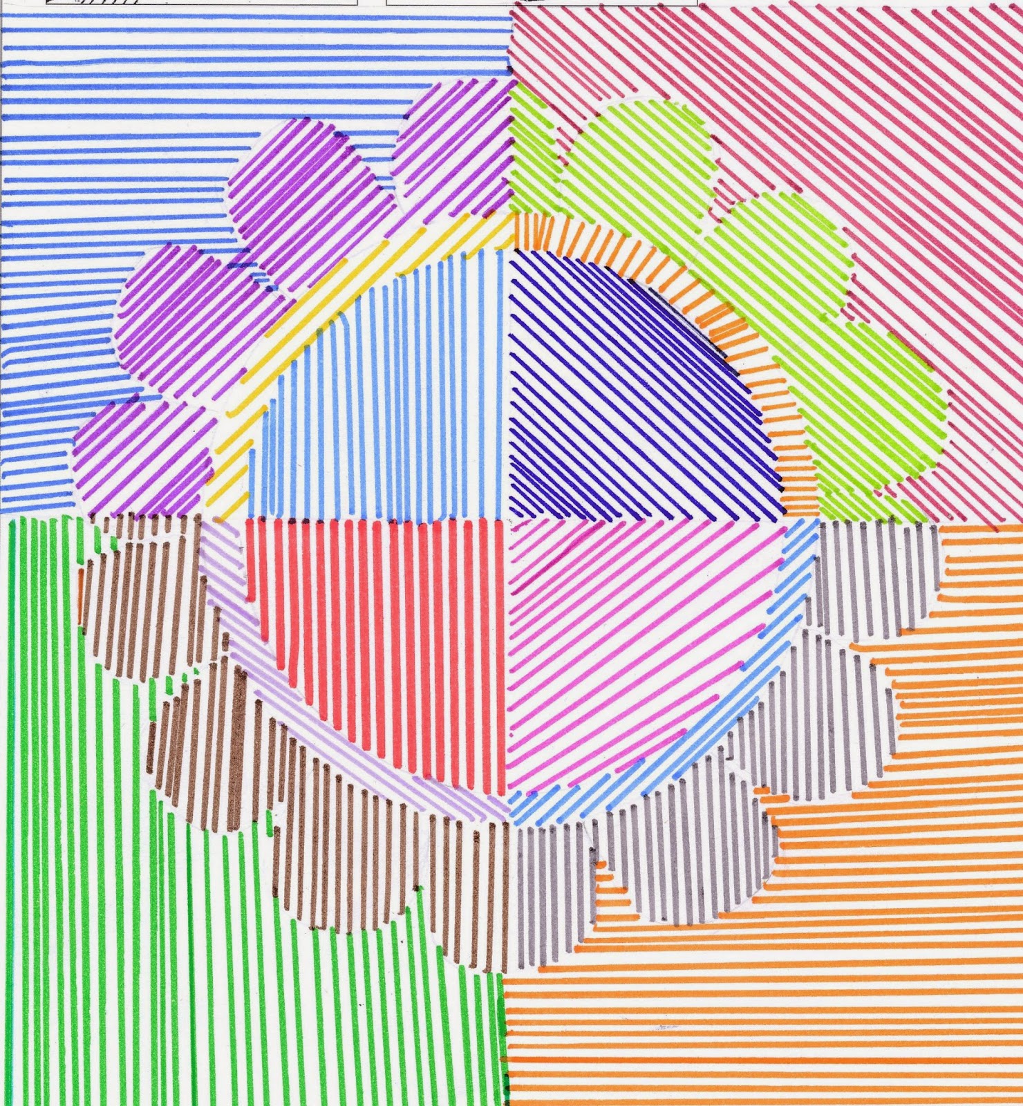 Educación Plástica Profe Roxy Paisaje con puntos y Líneas 5° grado