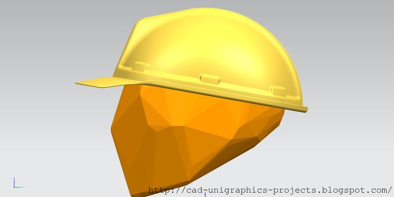 CAD designs by Ivan: Worker helmet (free CAD download file)