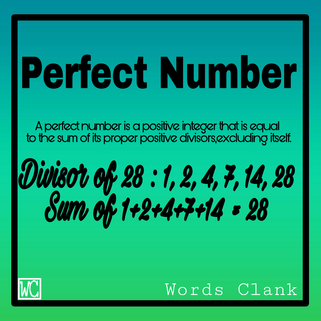 C Program to find Perfect Numbers between intervals given by user ...