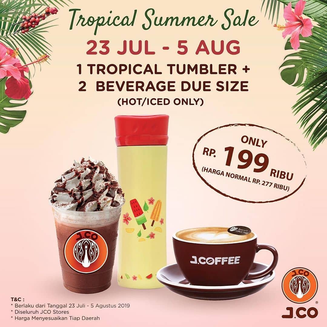 Harga Promo JCO Terbaru Tropical Summer Sale