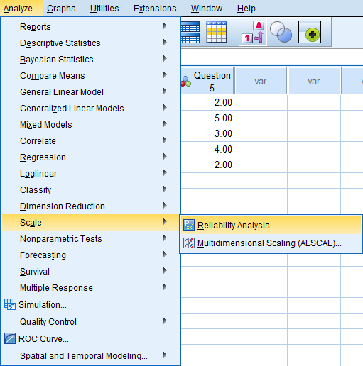 Reflections of a Data Scientist: (R) Cronbach’s Alpha / Reliability ...