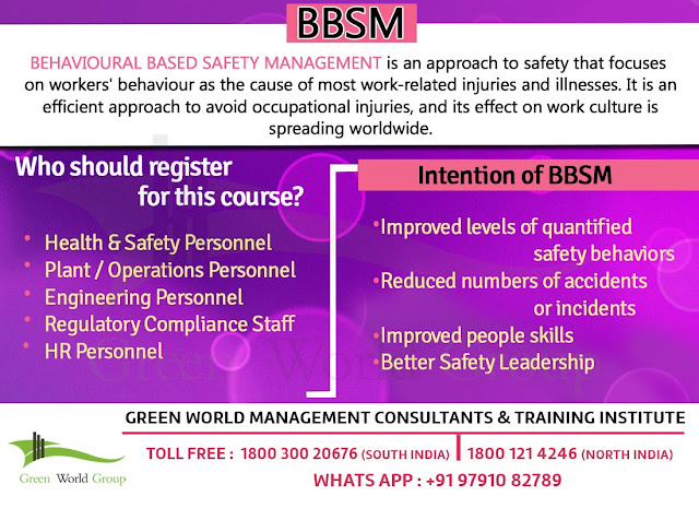 Behavior - Based Safety Management (BBSM)