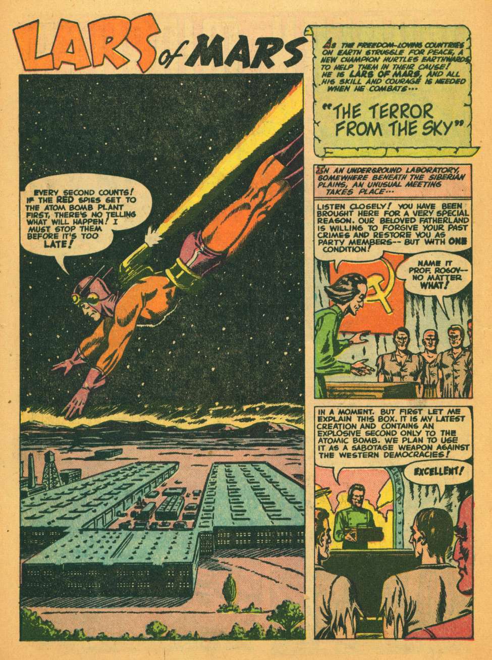 WBG+: 1951 Fantastic Crusader From Mars! Lars of Mars #10