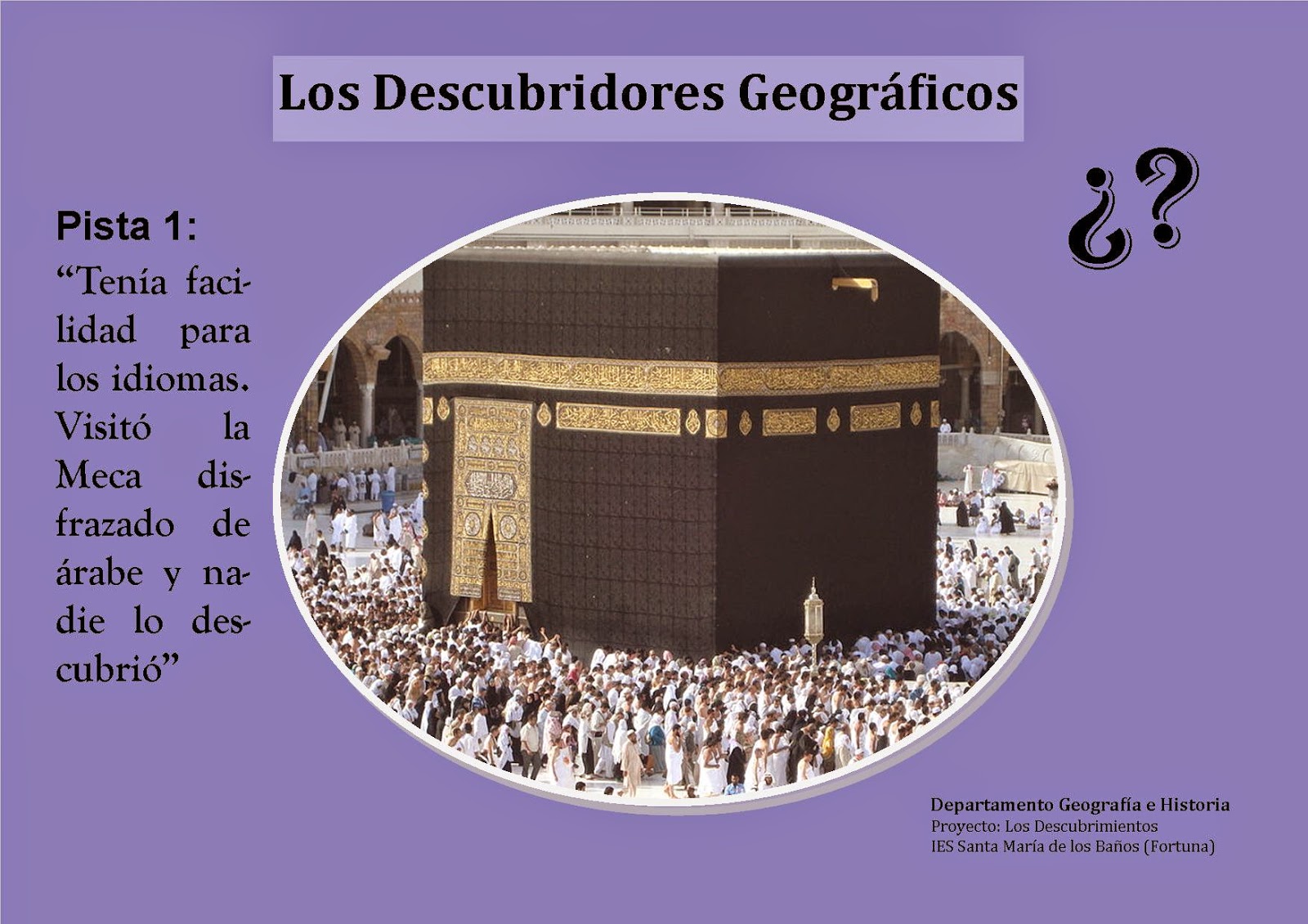 Departamento Geografía e Historia (Fortuna): Concurso: Los ...