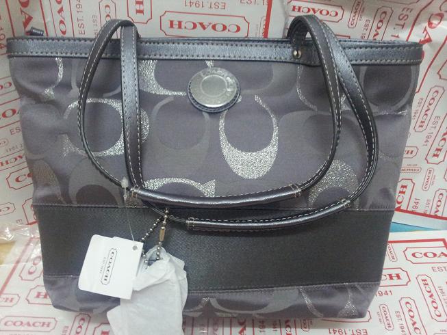 MAD FOR COACH: Coach Signature "C" Stripe 3 Color Signature Metallic ...